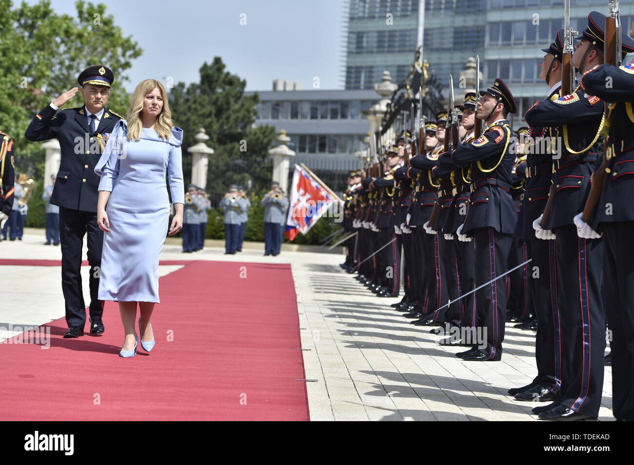 Slovak presidential guard hi-res stock photography and images - Alamy