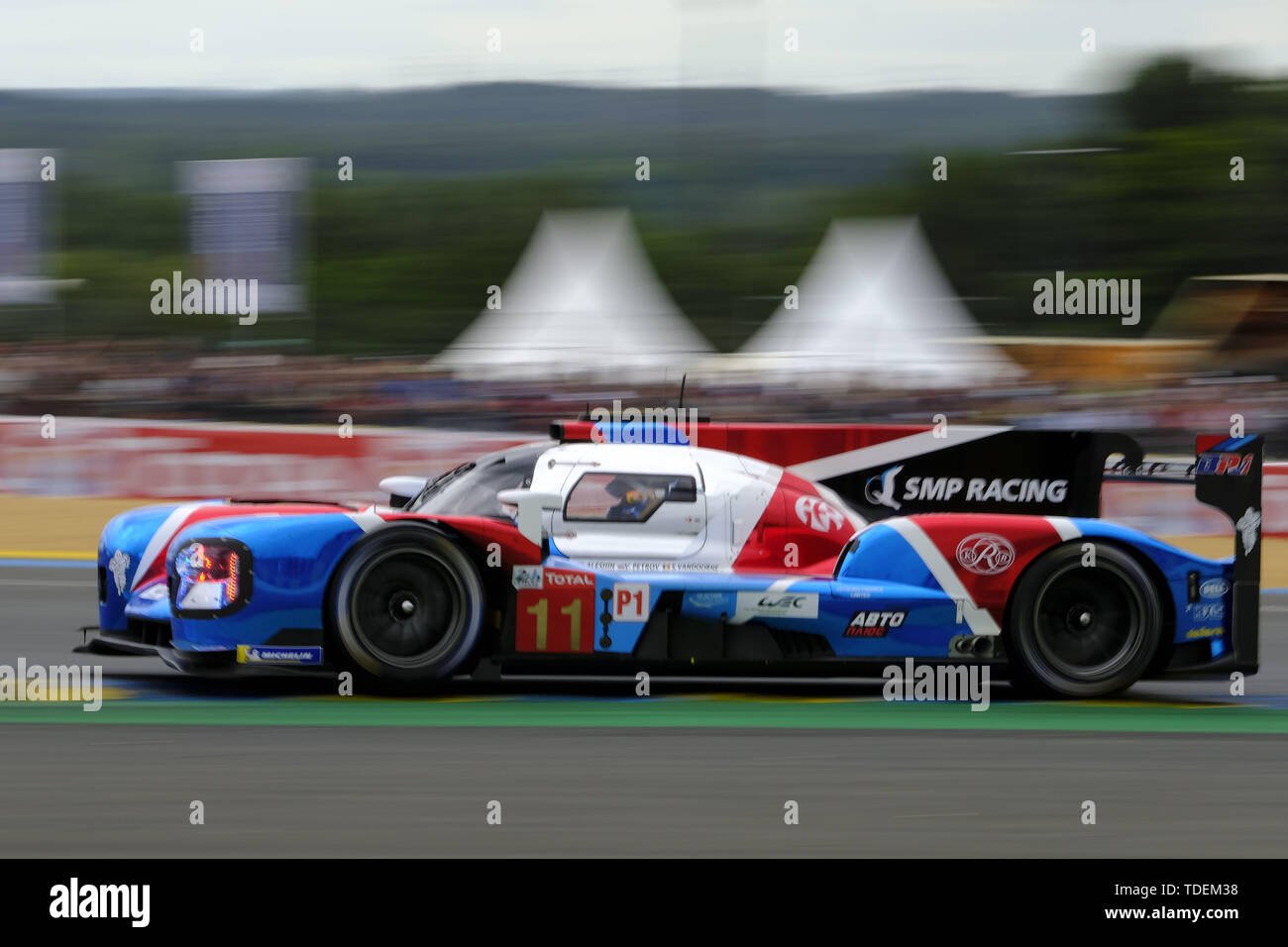 Le Mans, Sarthe, France. 15th June, 2019. SMP Racing BR Engineering BR1 ...