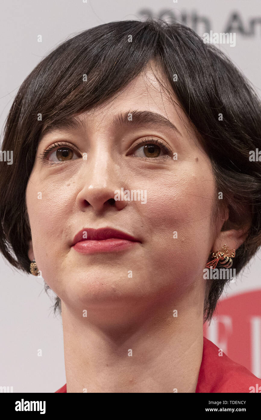Tokyo, Japan. 15th June, 2019. Japanese television announcer Christel ...