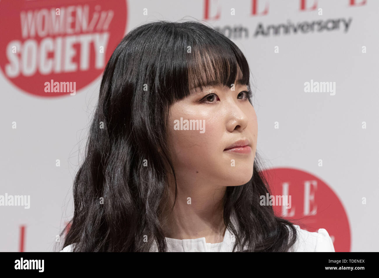 Tokyo, Japan. 15th June, 2019. Hanako Maeda CEO of ADEAM attends the ...