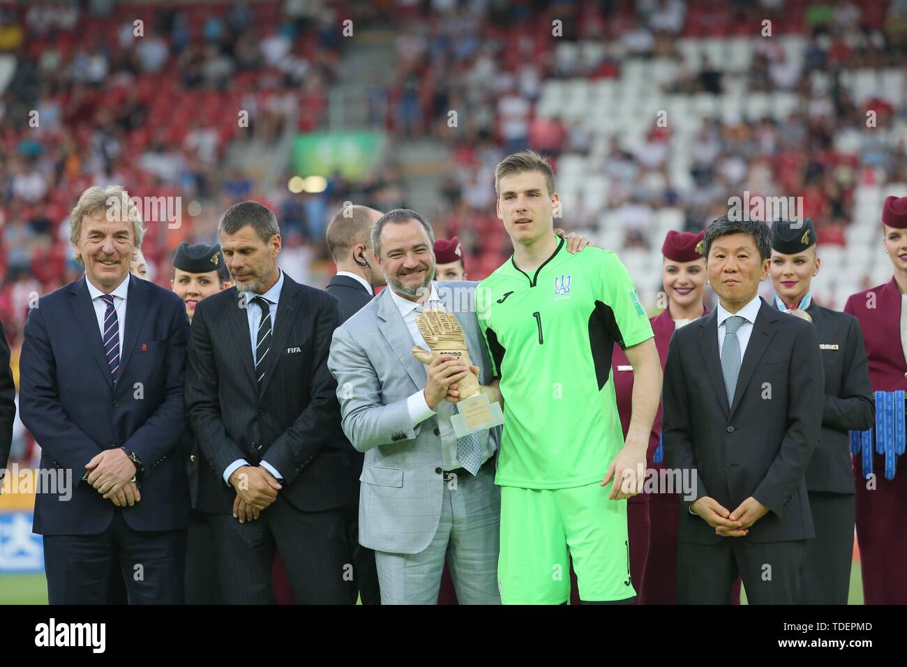 Lodz, Poland. 15th June, 2019. FIFA U-20 World Cup, Poland. , . in Lodz, Poland. Credit: East ...