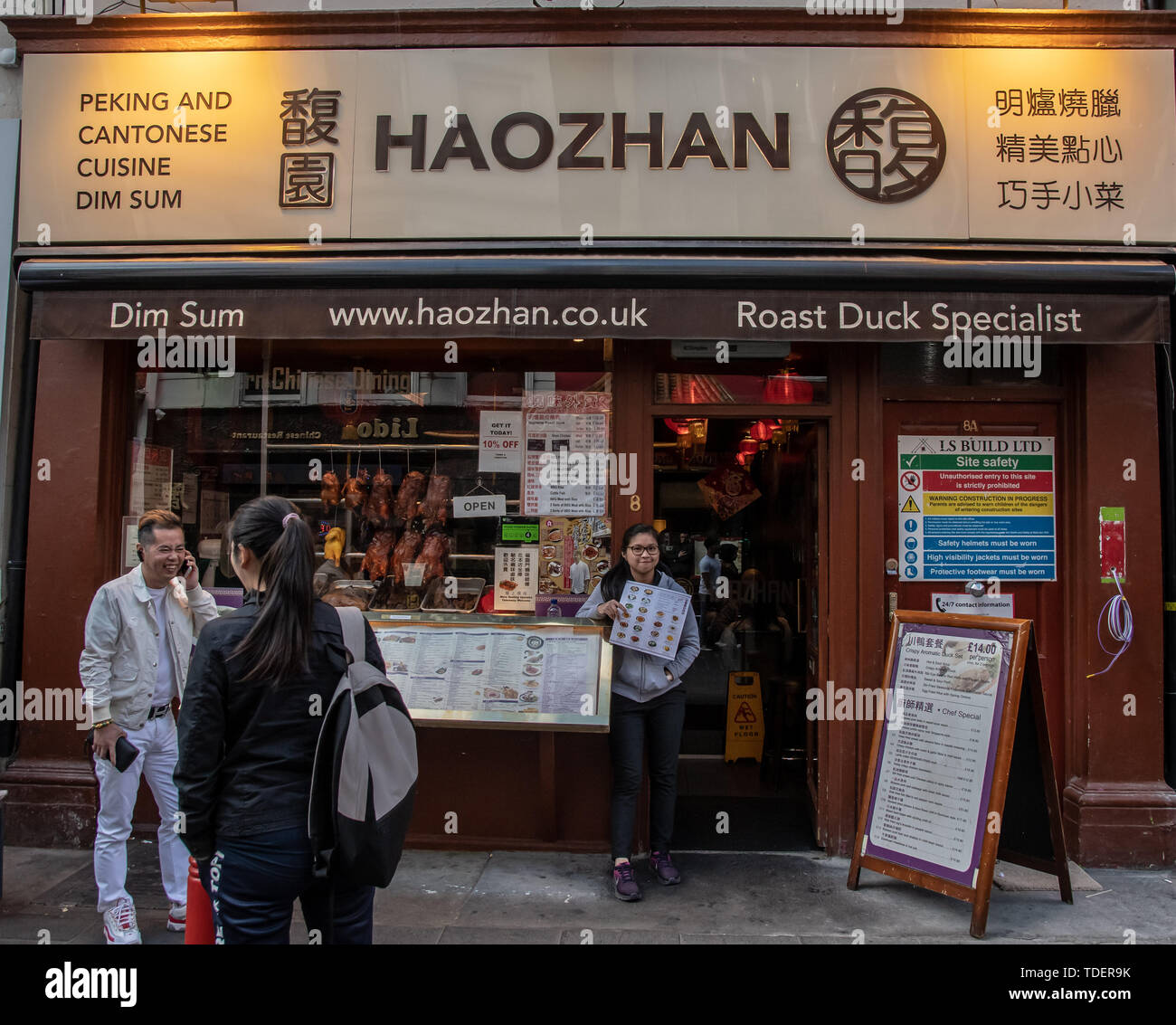 London, UK. London, UK. Haozhan in London Chinatown Sweet Tooth Cafe ...