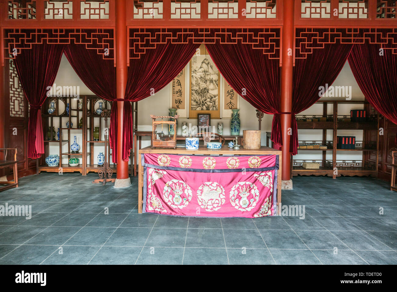 Site of Beiyang Naval Station Stock Photo - Alamy