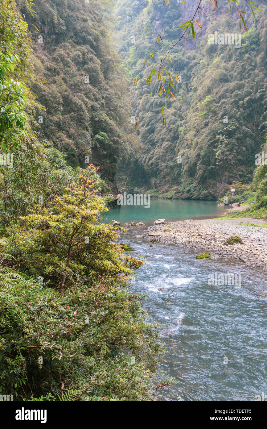 Pengshui Ai River Scenic Area Stock Photo - Alamy