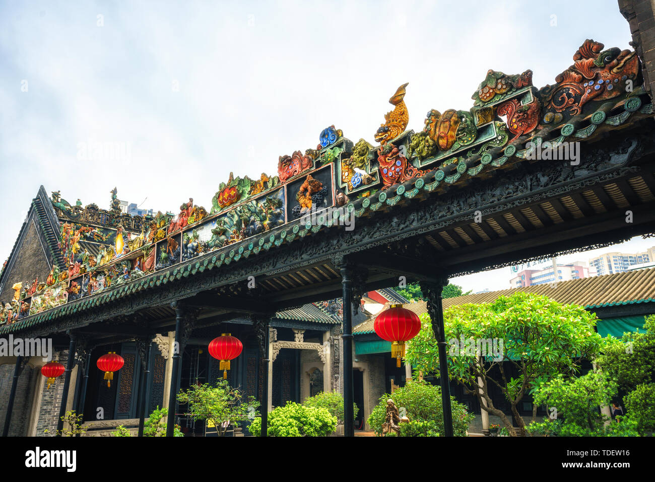 Chen Jia Temple in Guangzhou Stock Photo - Alamy