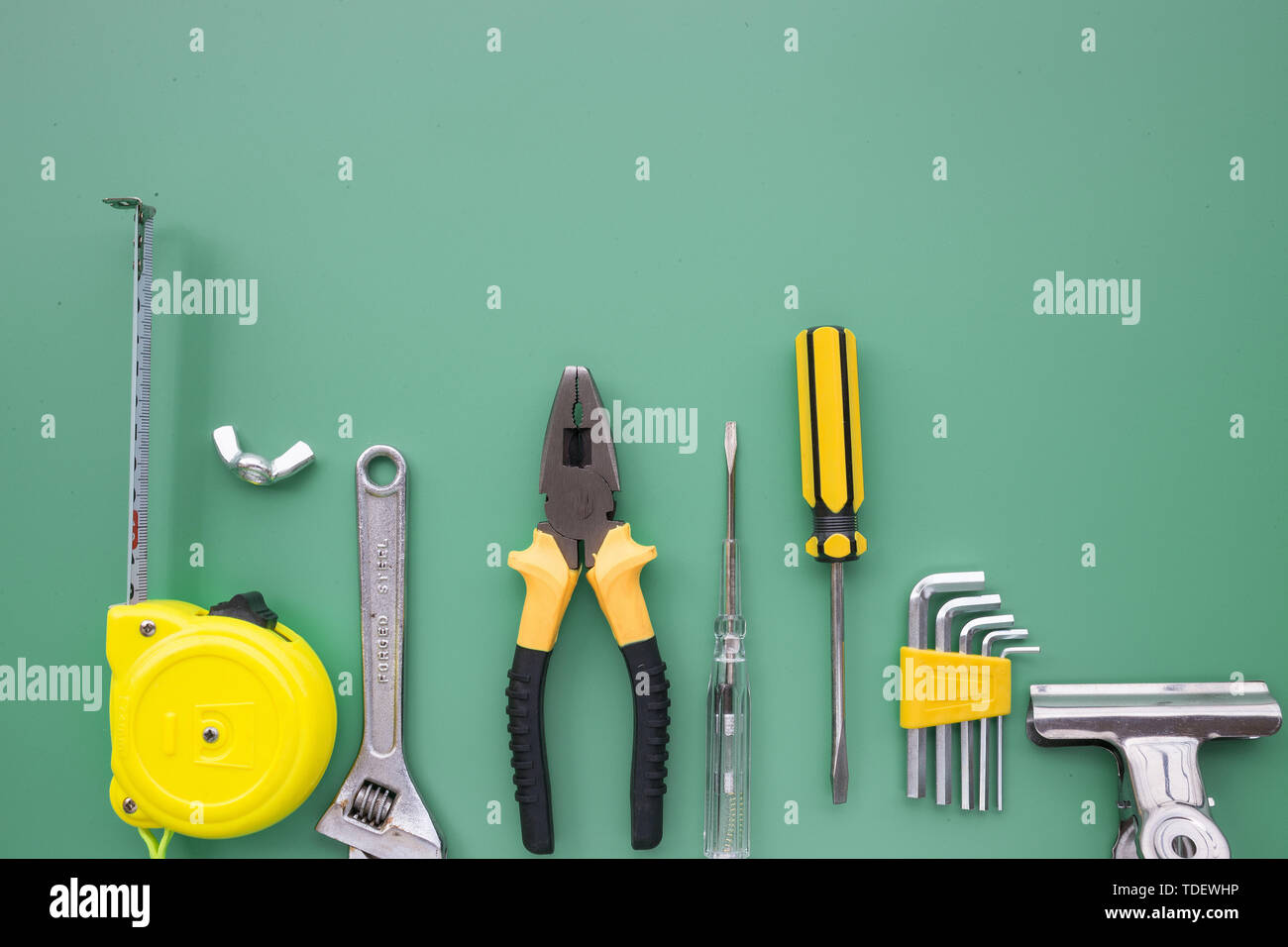 Tools and equipment improve pliers hi-res stock photography and images ...
