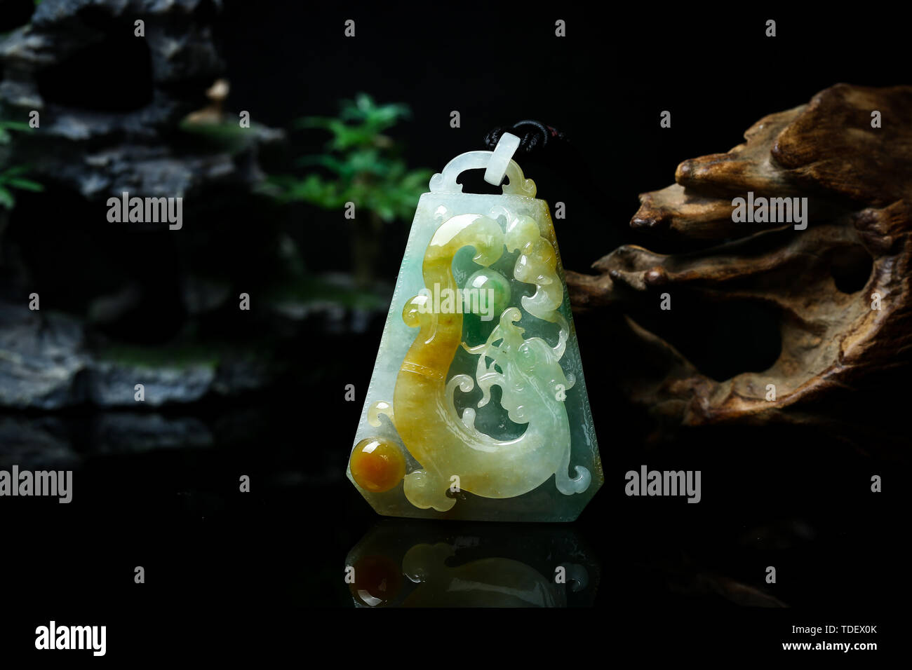Huang jade jewellery Stock Photo - Alamy