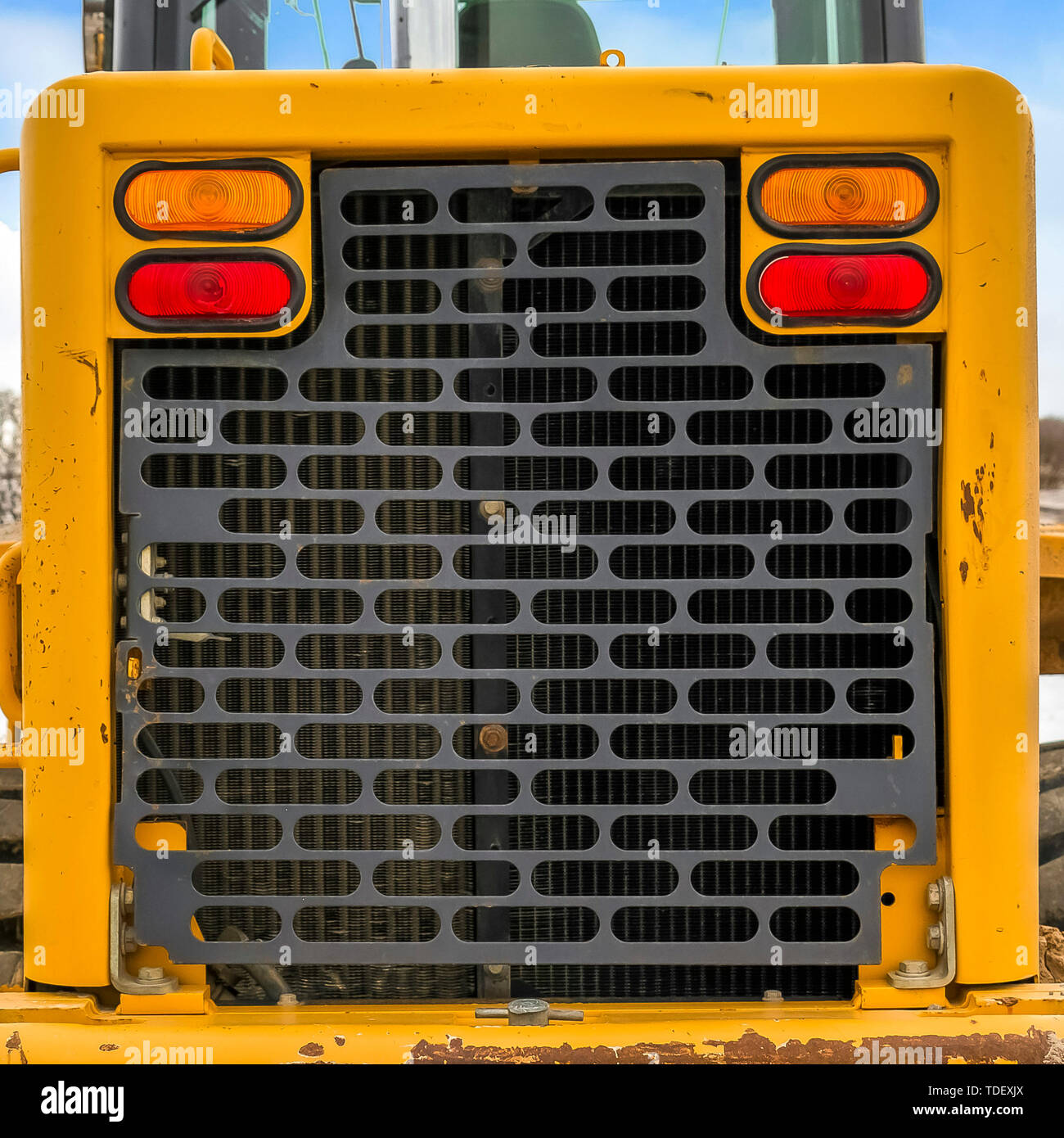 Huge rear tires hi-res stock photography and images - Alamy