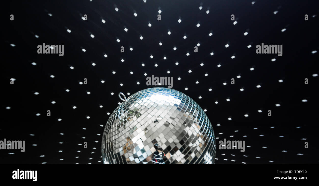 A Mirror disco ball Stock Photo - Alamy