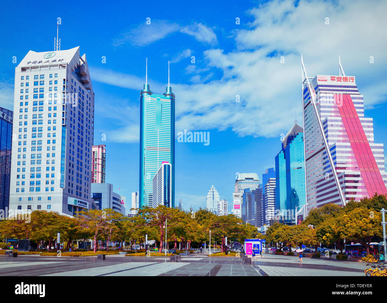 Di Wang Building, Shenzhen Stock Photo - Alamy