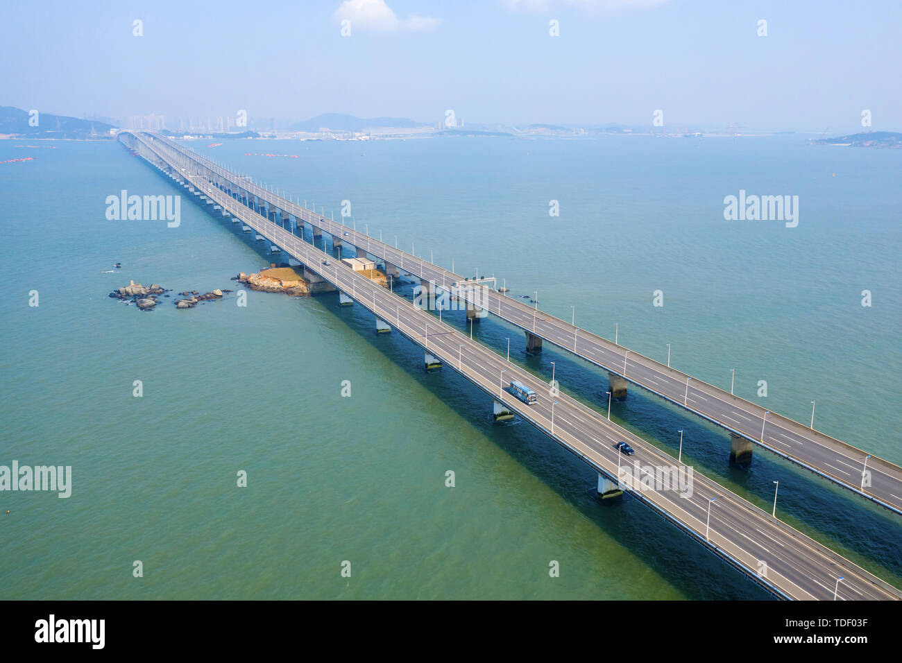 Pingtan Channel Bridge Stock Photo - Alamy