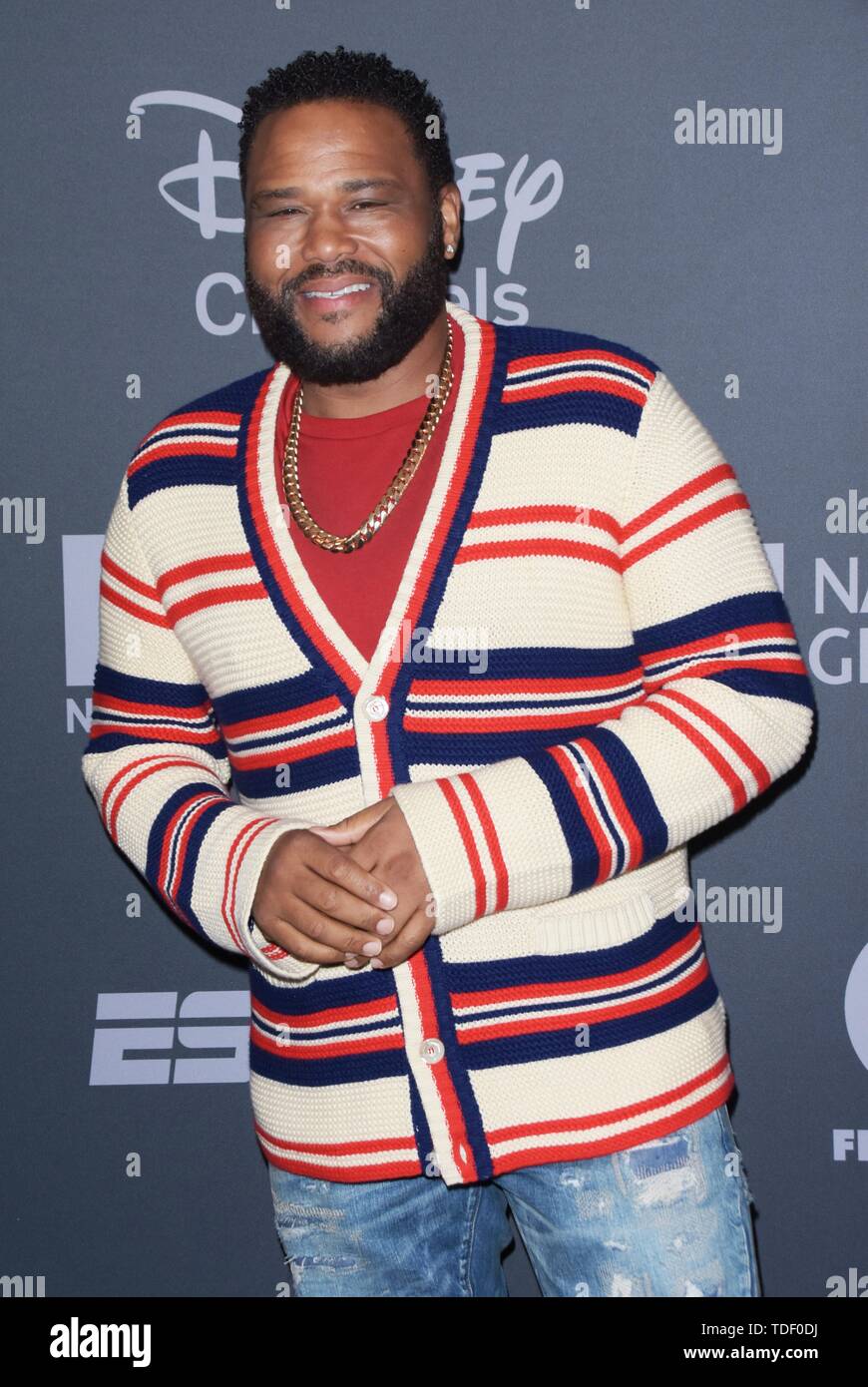ABC Disney Upfront NYC Featuring: Anthony Anderson Where: NYC, New York ...