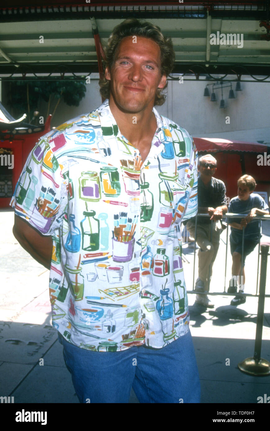 Hollywood, California, USA 14th July 1994 Actor Ralf Moller attends ...