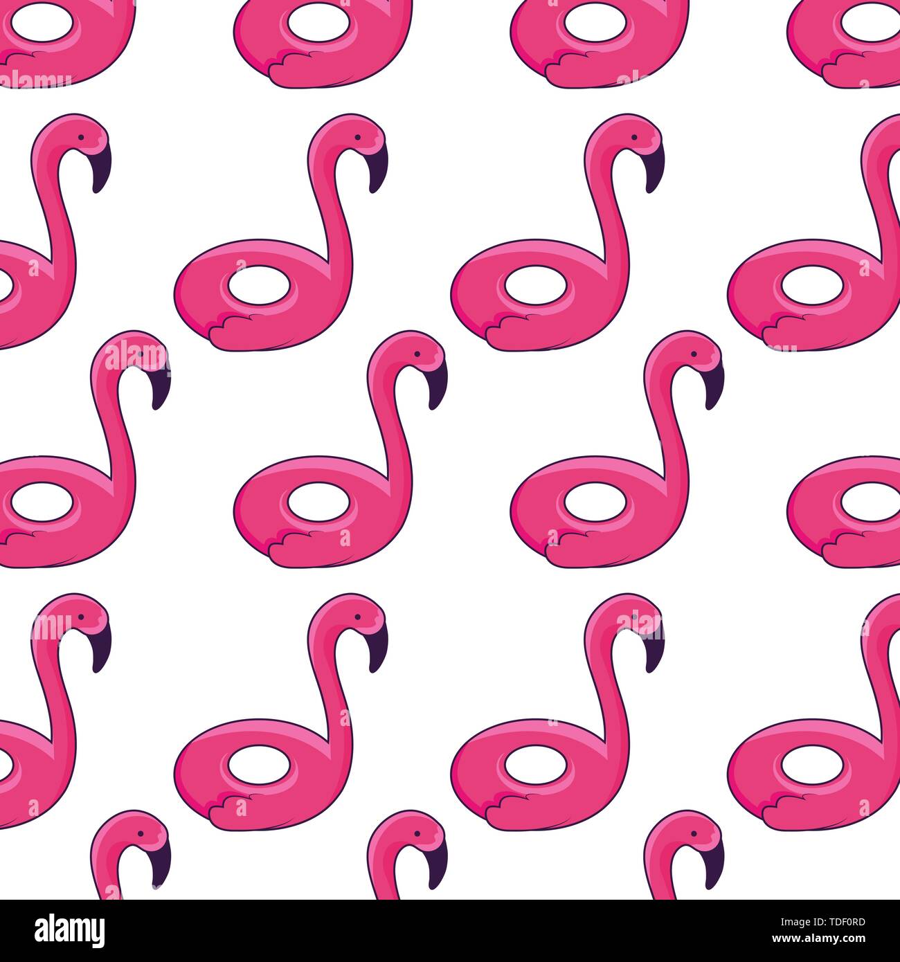 pattern of floats flemish background vector illustration design Stock ...