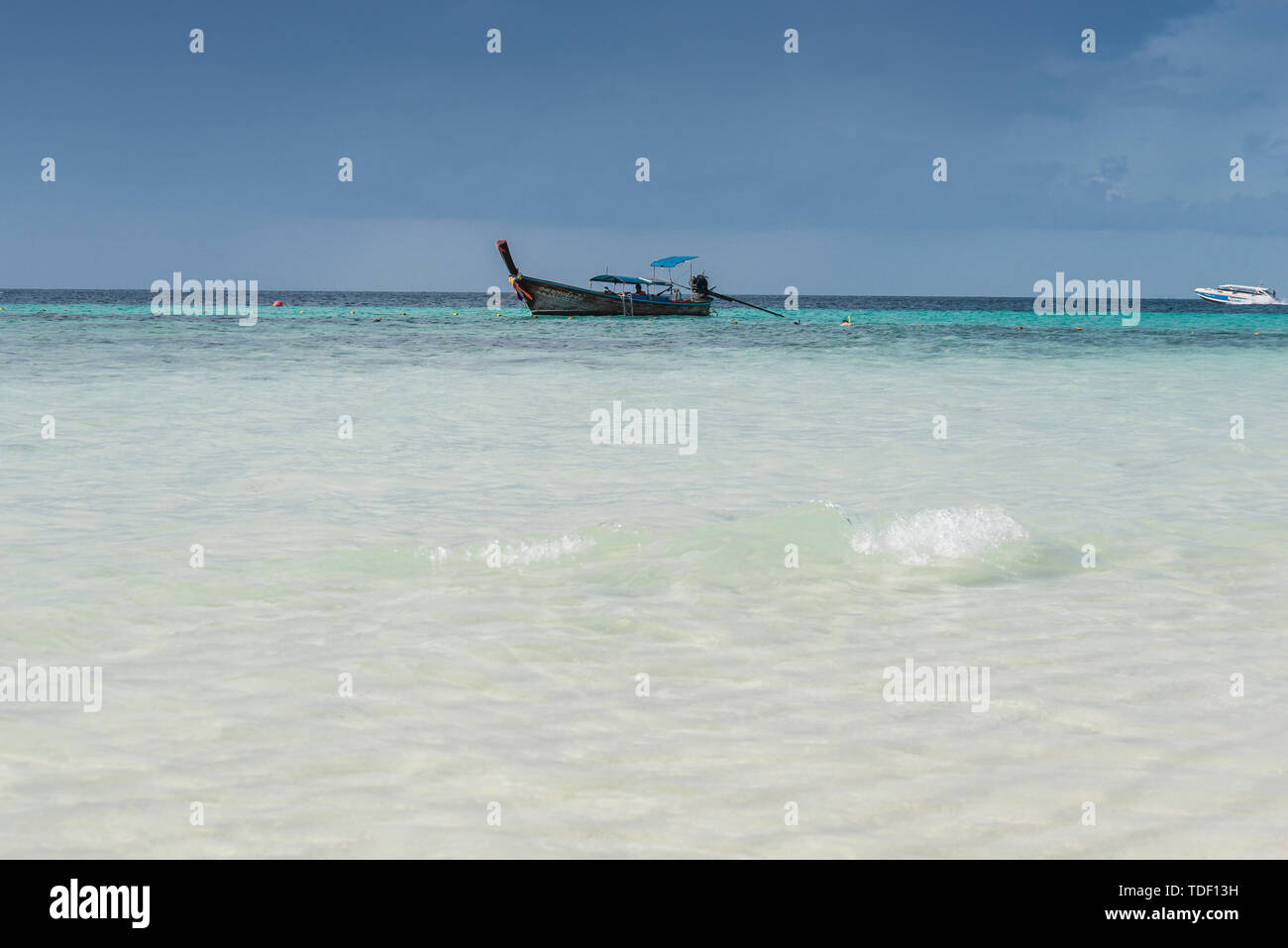 Phuzi Island, Pippi Island, Thailand, White Beach, Blue Sea Ship ...