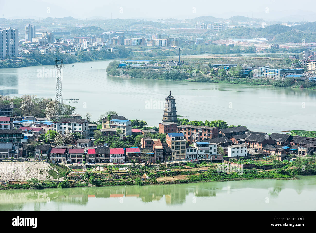 Trees and outdoor offices panoramic view hi-res stock photography and ...