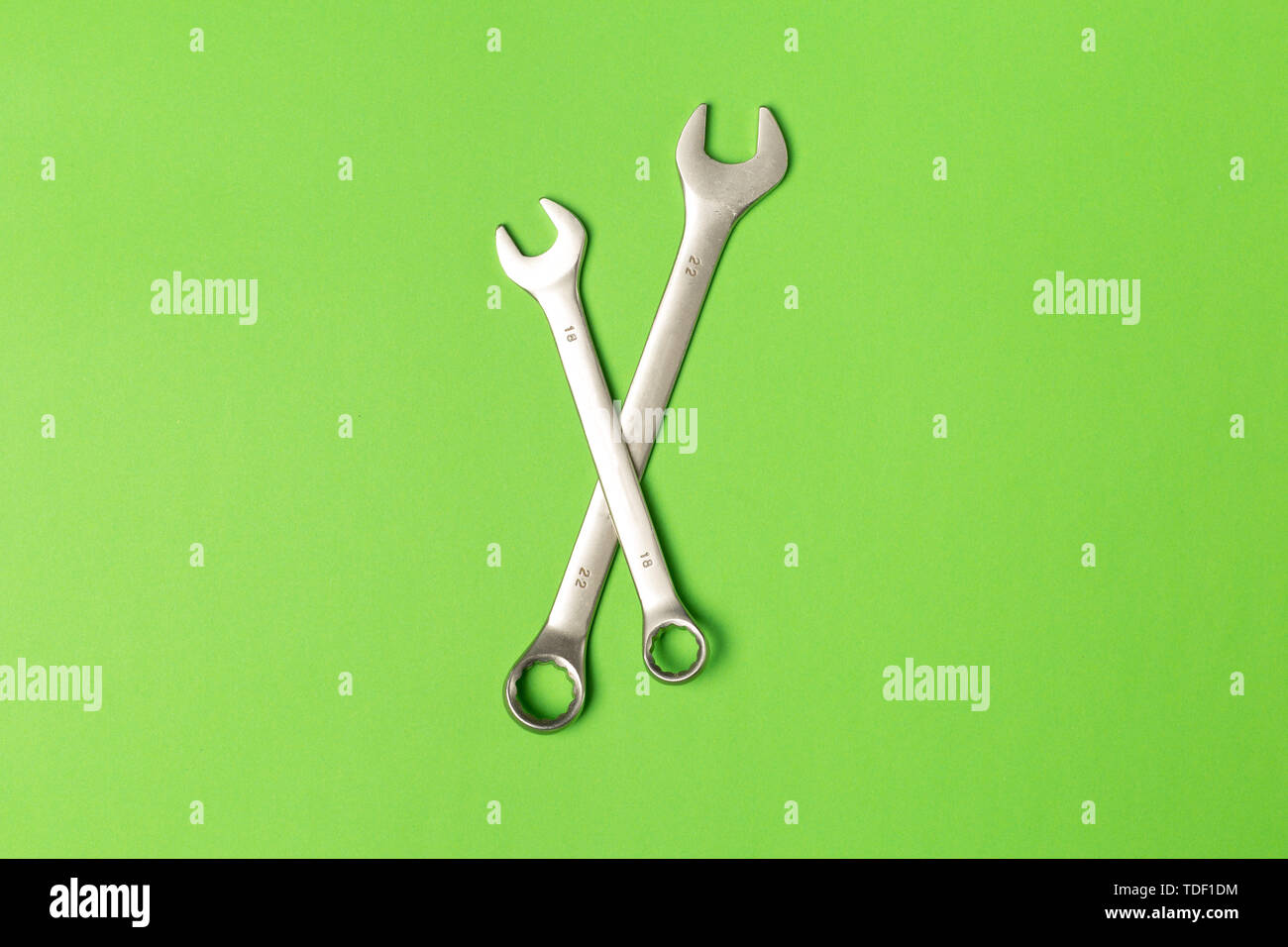 Spanner wrench hand tool Stock Photo - Alamy