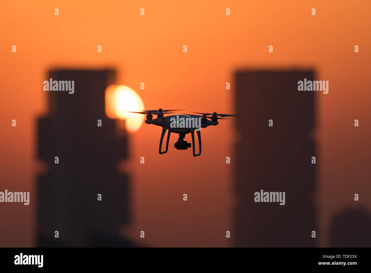 Aerial camera drone Stock Photo - Alamy
