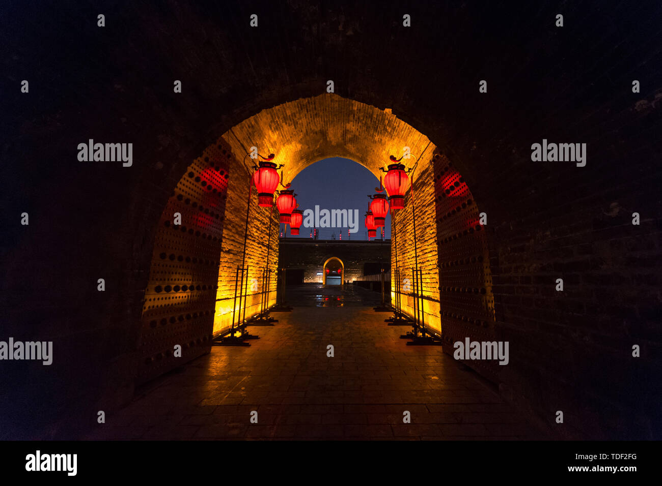South Gate of Xi'an Stock Photo - Alamy