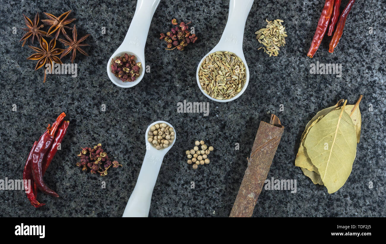 Materials seasonings hi-res stock photography and images - Alamy