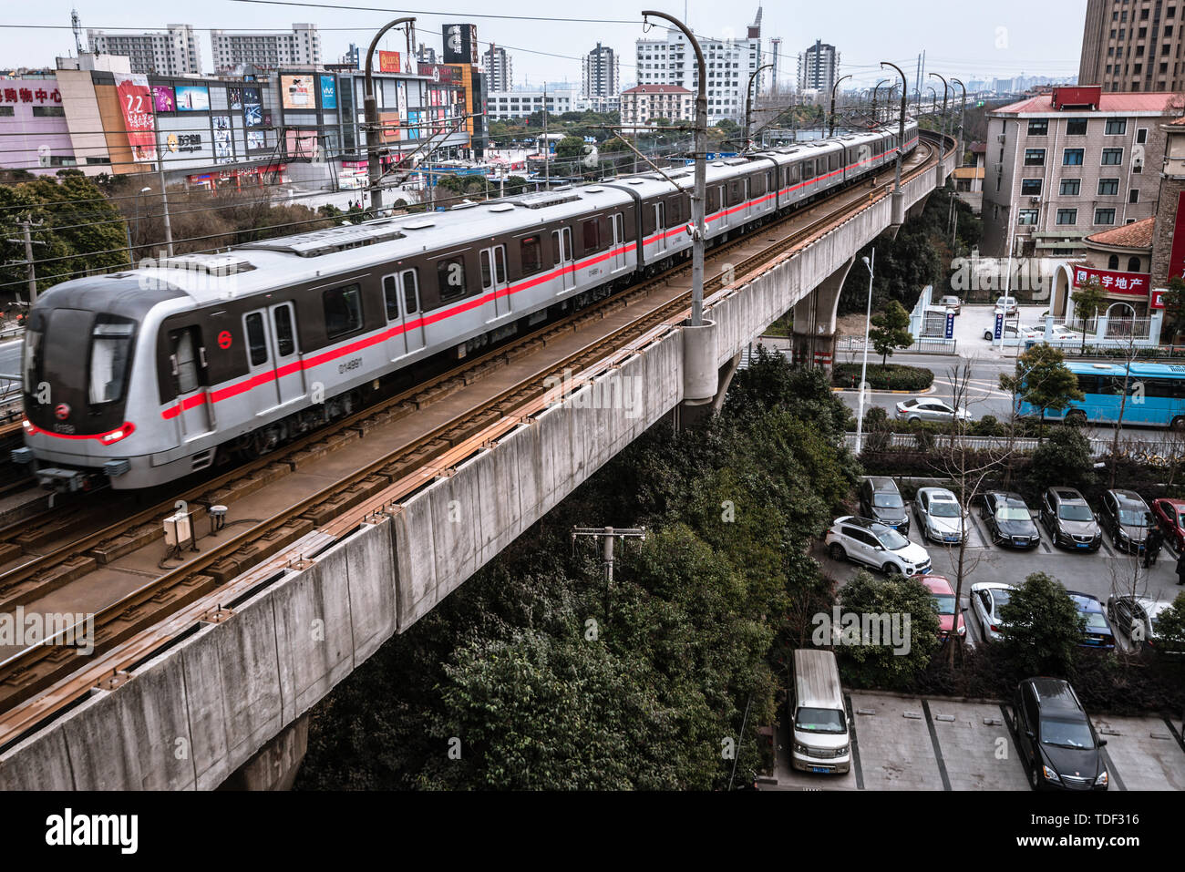 2018.02.03 Shanghai Metro Shot, Urban Transportation, Light Rail ...