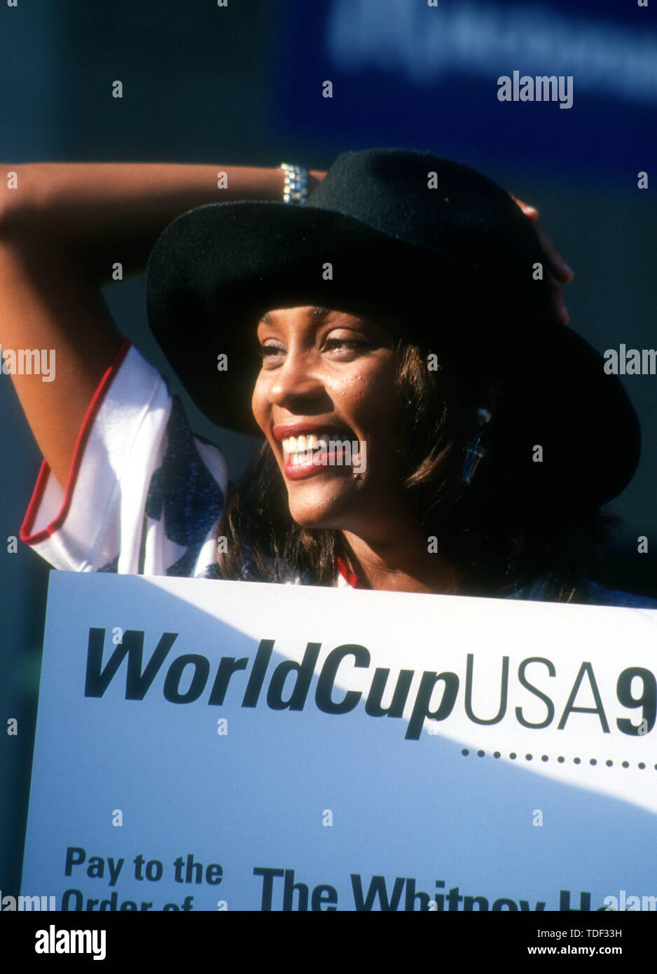 Pasadena, California, USA 15th July 1994 Singer Whitney Houston attends ...