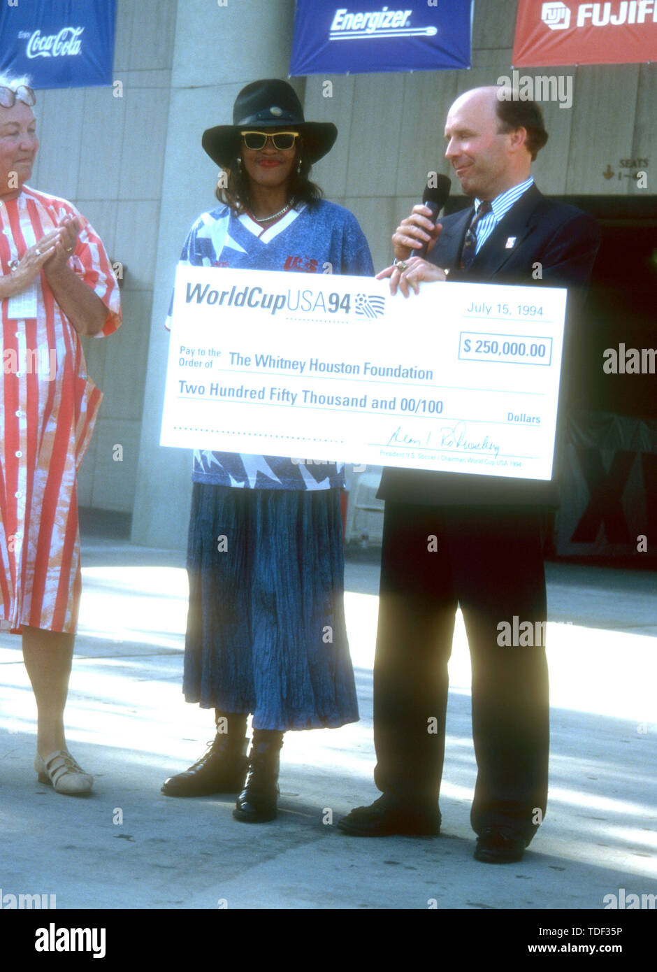 Pasadena, California, USA 15th July 1994 Publicist Lois Smith and ...