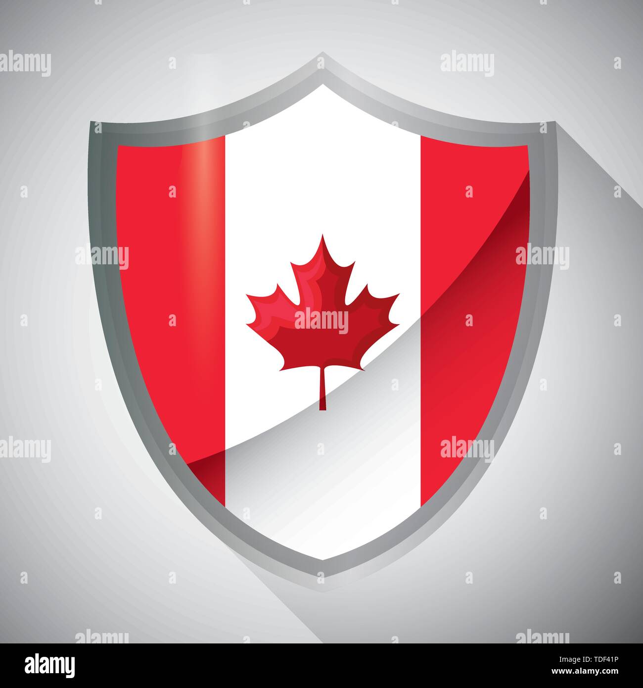Canadian shield Stock Vector Images - Alamy