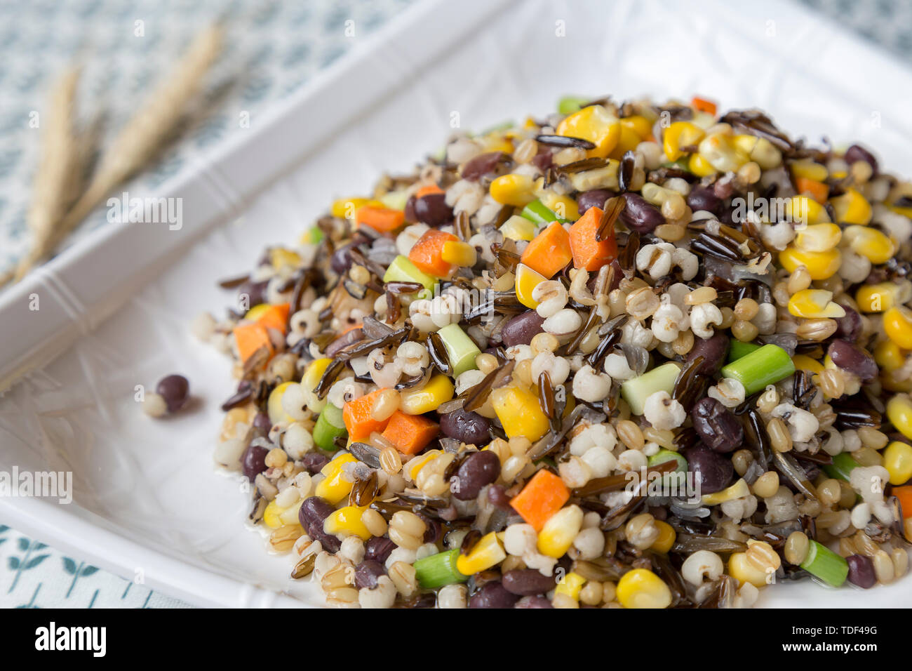 Chinese cuisine, grain and grain Stock Photo - Alamy