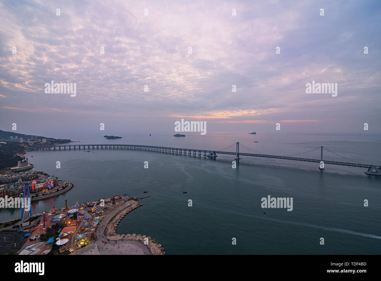 Seaside city of Dalian Stock Photo - Alamy