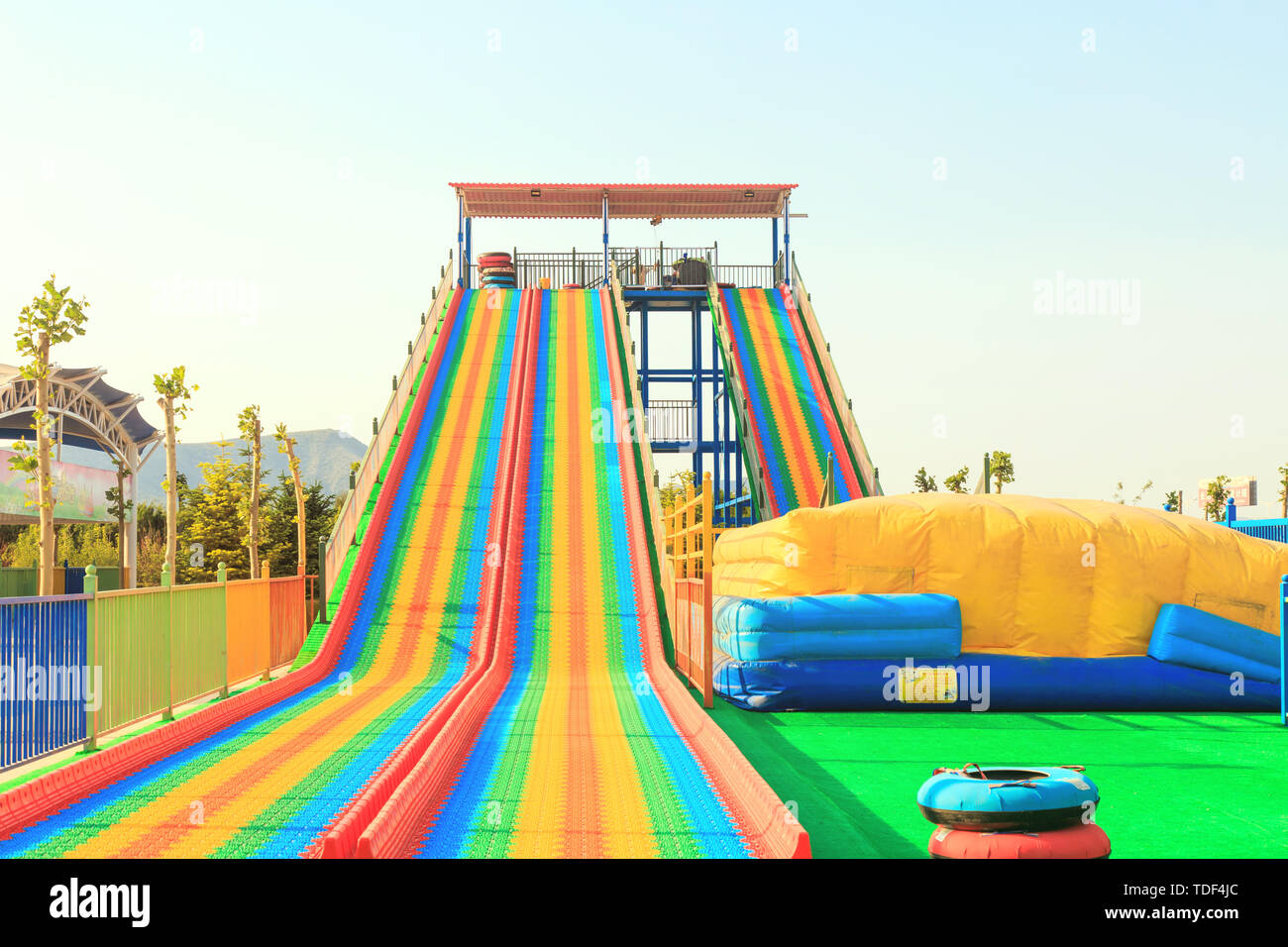 Large theme park Stock Photo - Alamy