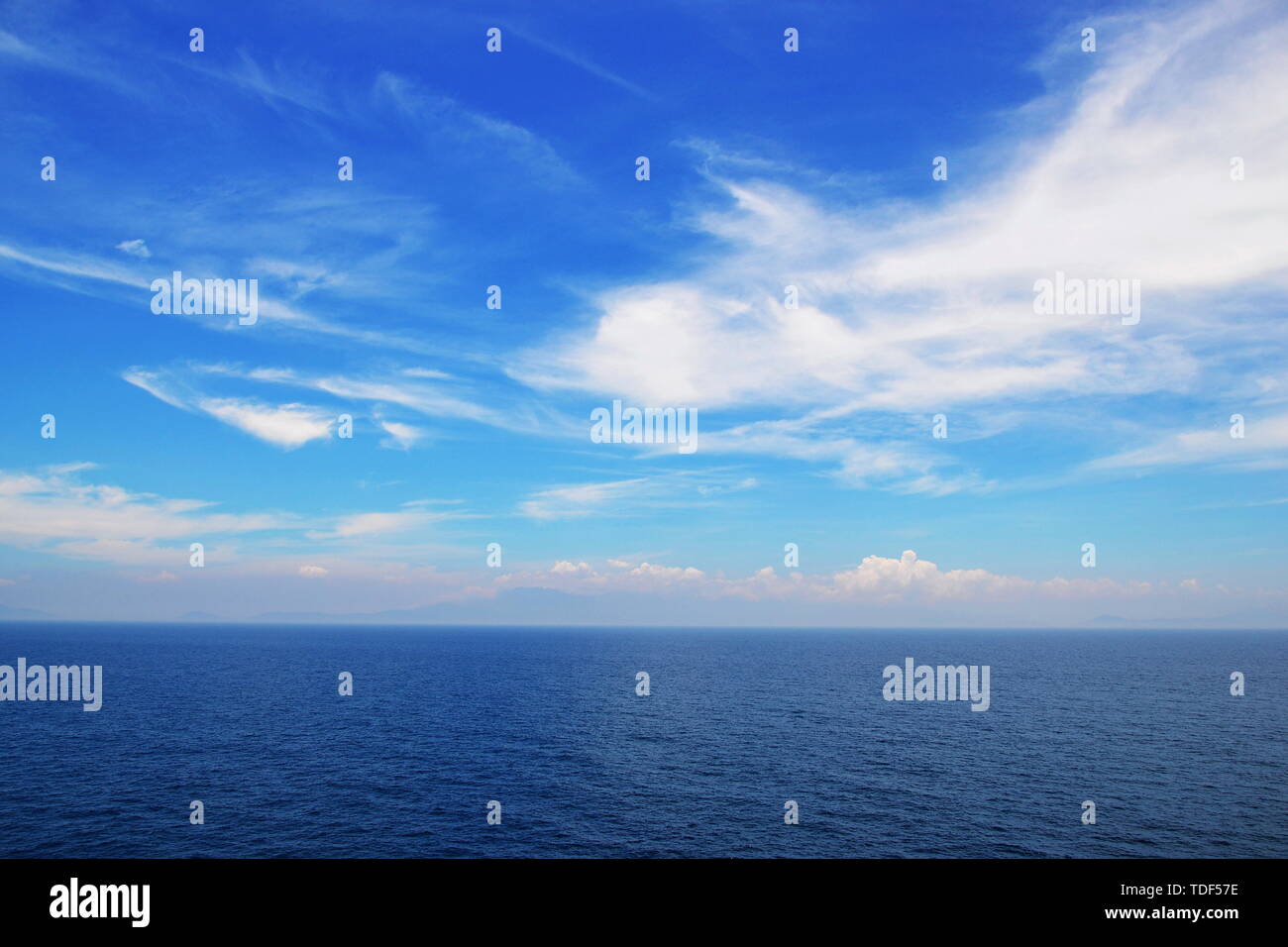 Sailing out to sea Stock Photo - Alamy