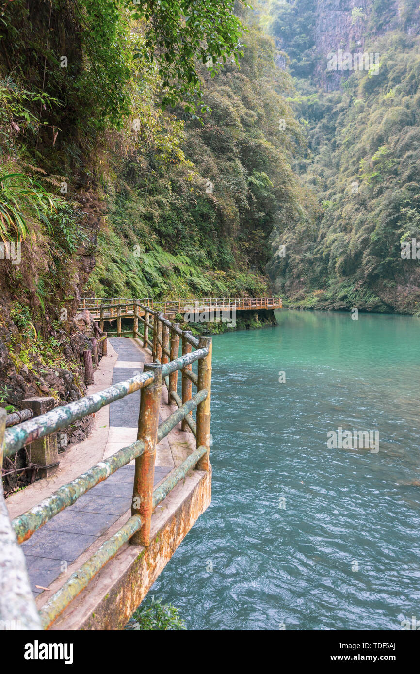 Pengshui Ai River Scenic Area Stock Photo - Alamy
