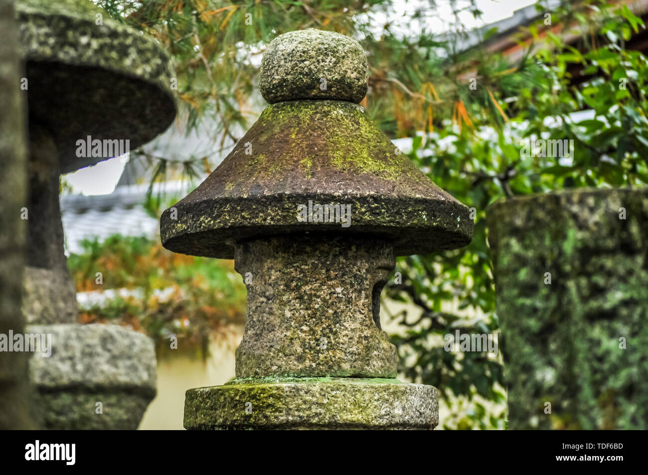 Stone sculpture in Kyoto, Japan Stock Photo - Alamy