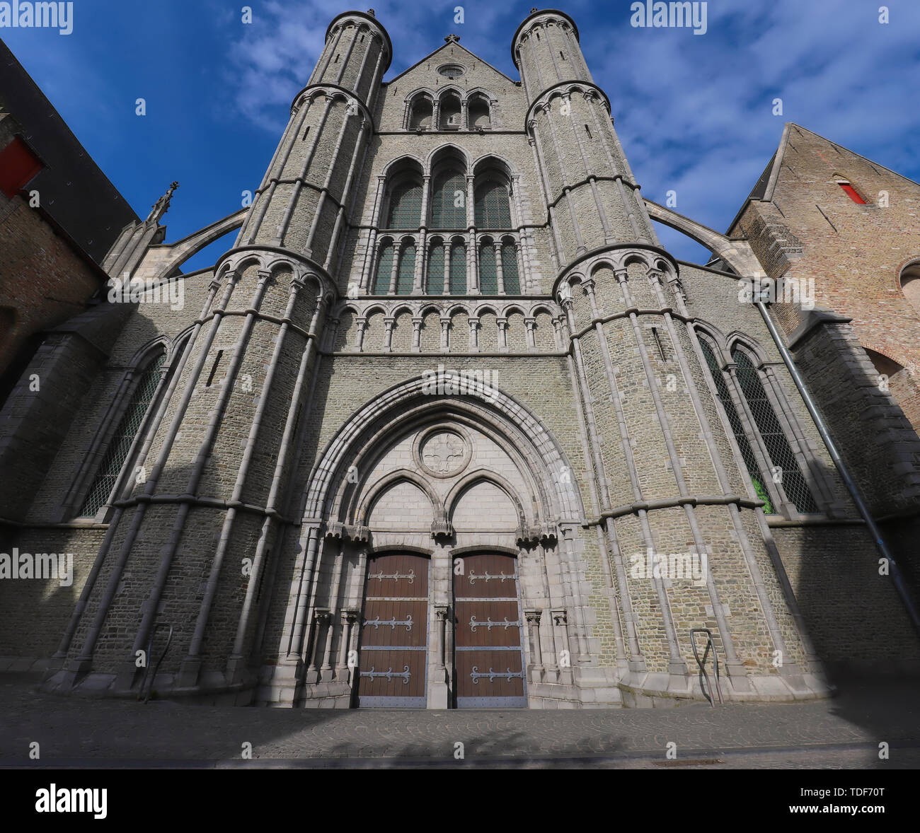 Church of Our Lady in Bruges. Flanders. Belgium Stock Photo - Alamy