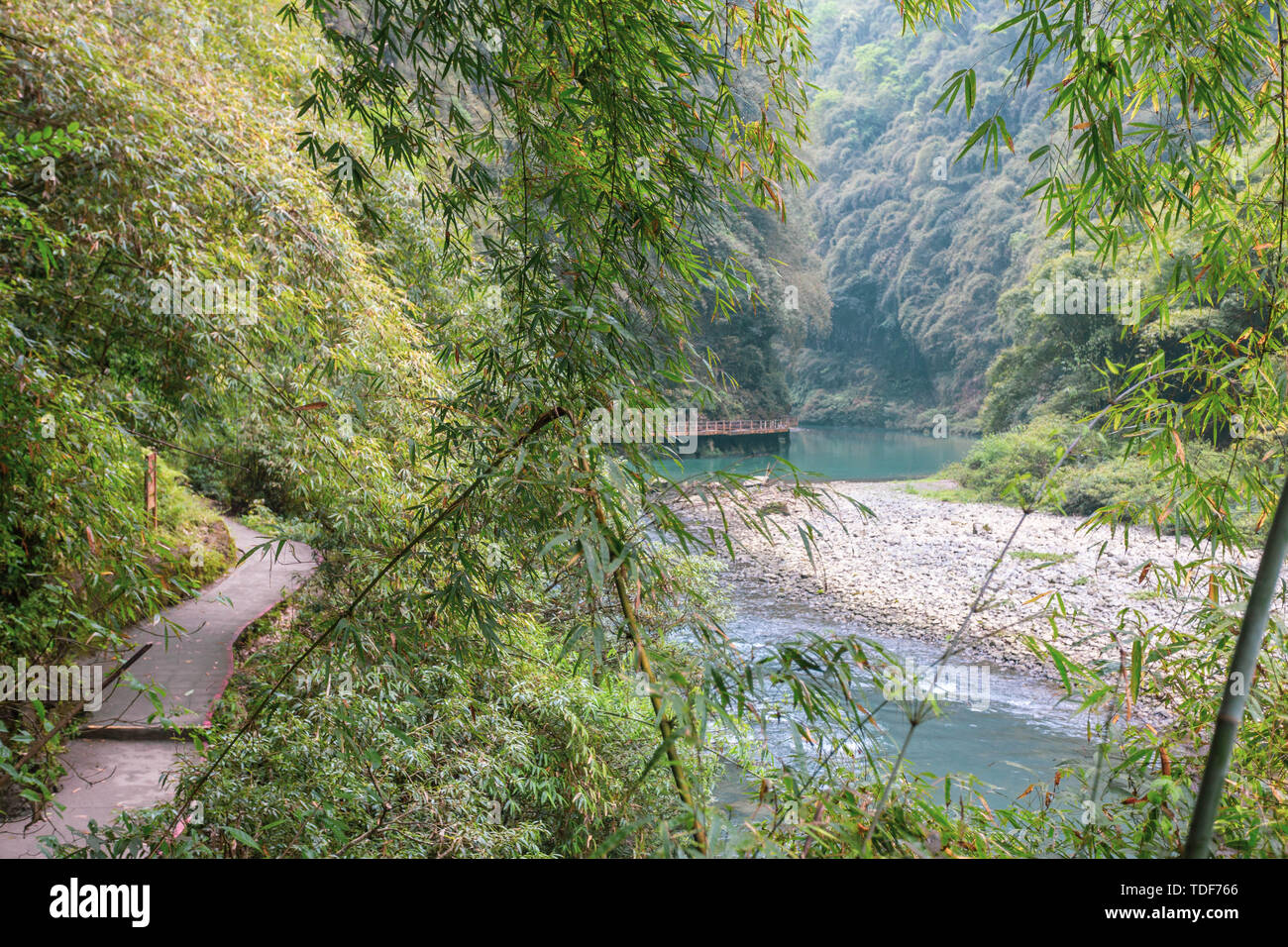 Pengshui Ai River Scenic Area Stock Photo - Alamy