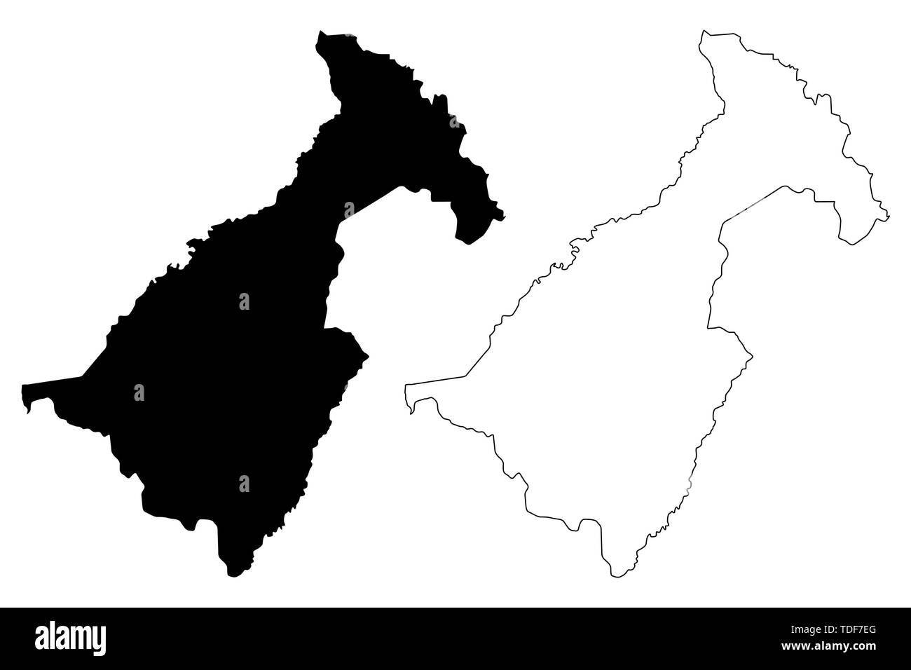Muchinga Mountains Map
