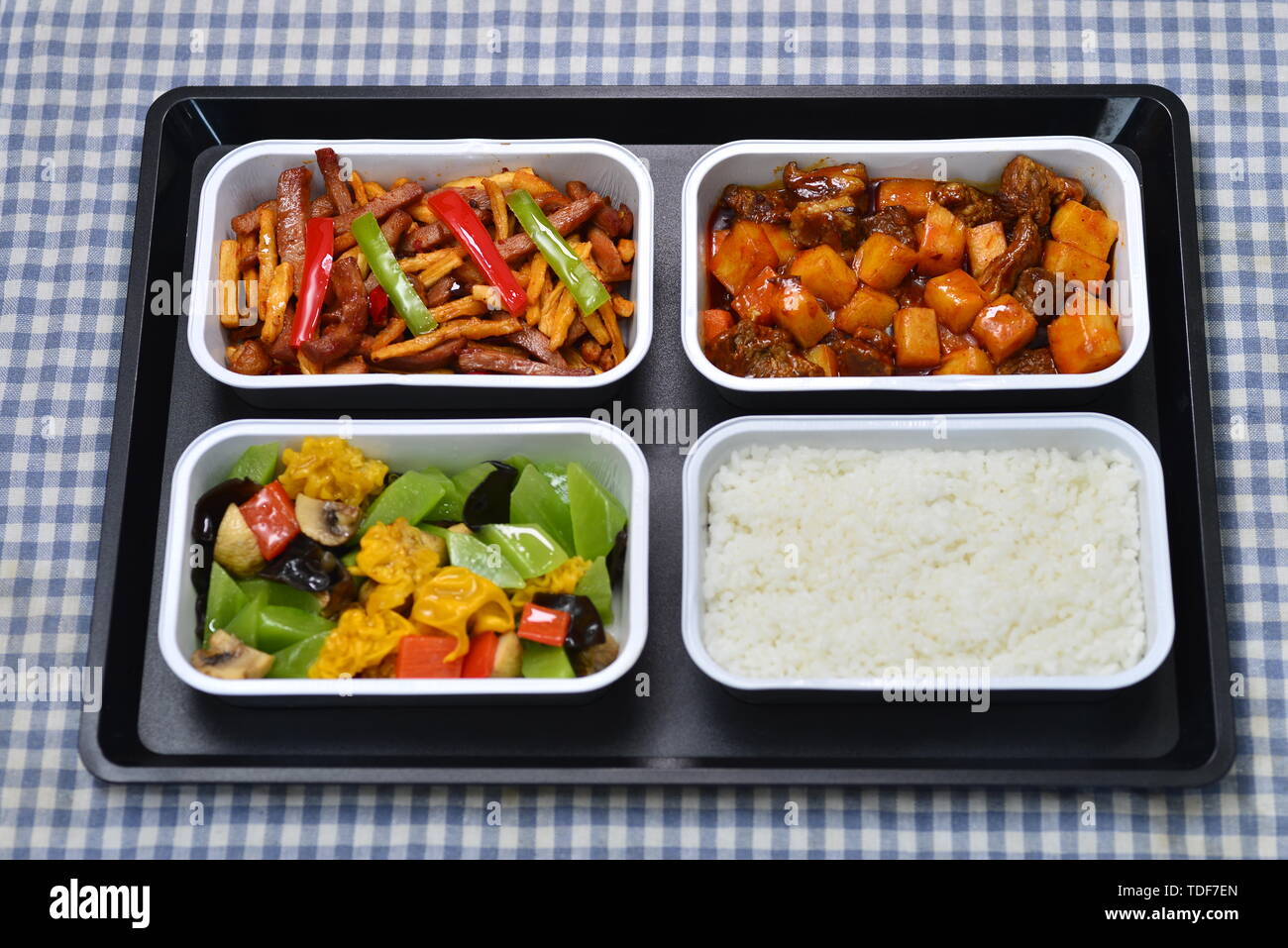 High speed rail meals hi-res stock photography and images - Alamy