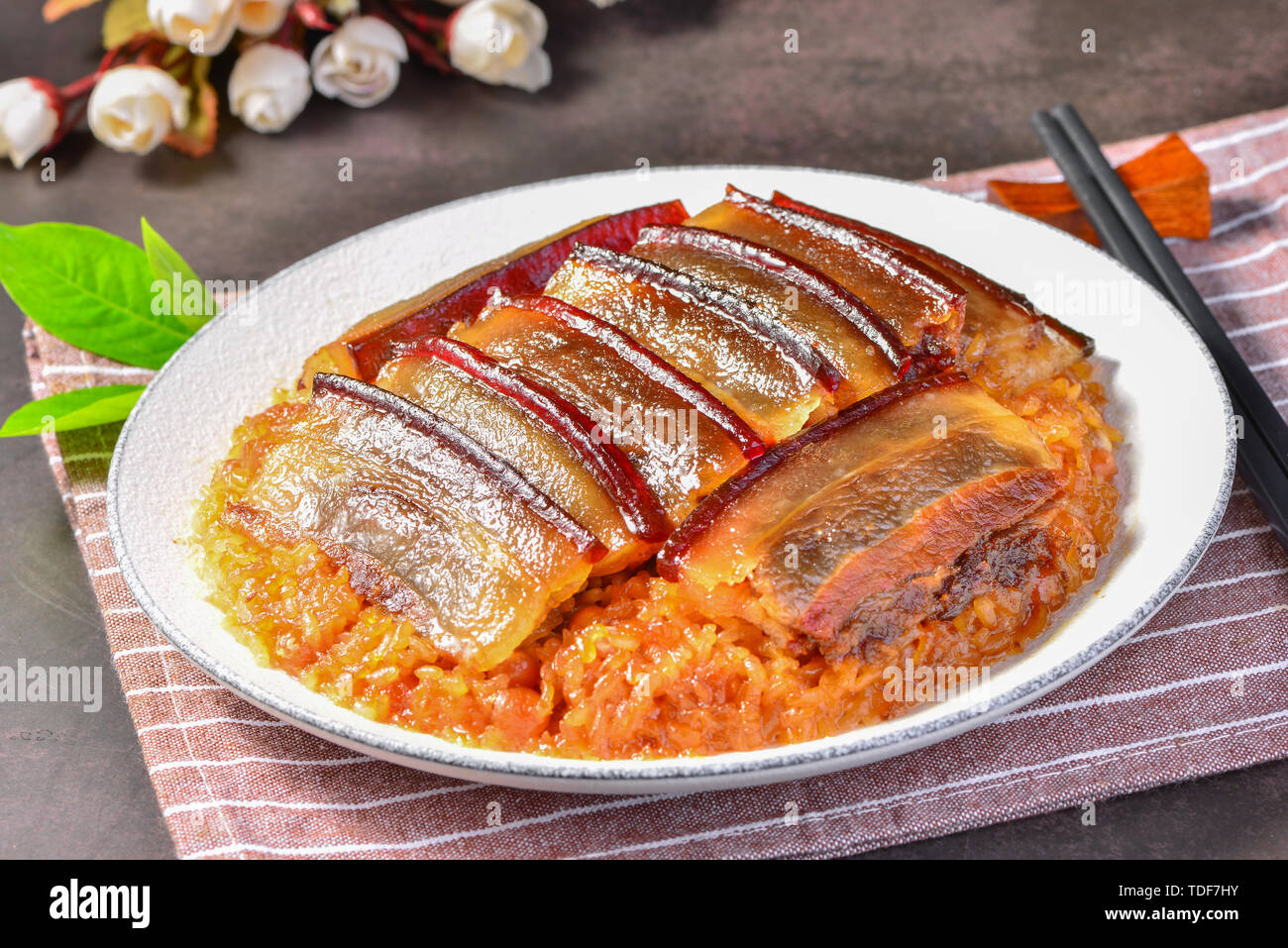 Sichuan cuisine buttoned meat HD picture Stock Photo - Alamy