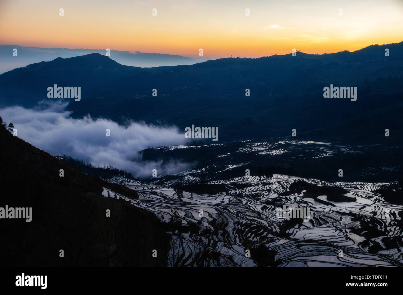 The natural scenery Stock Photo - Alamy