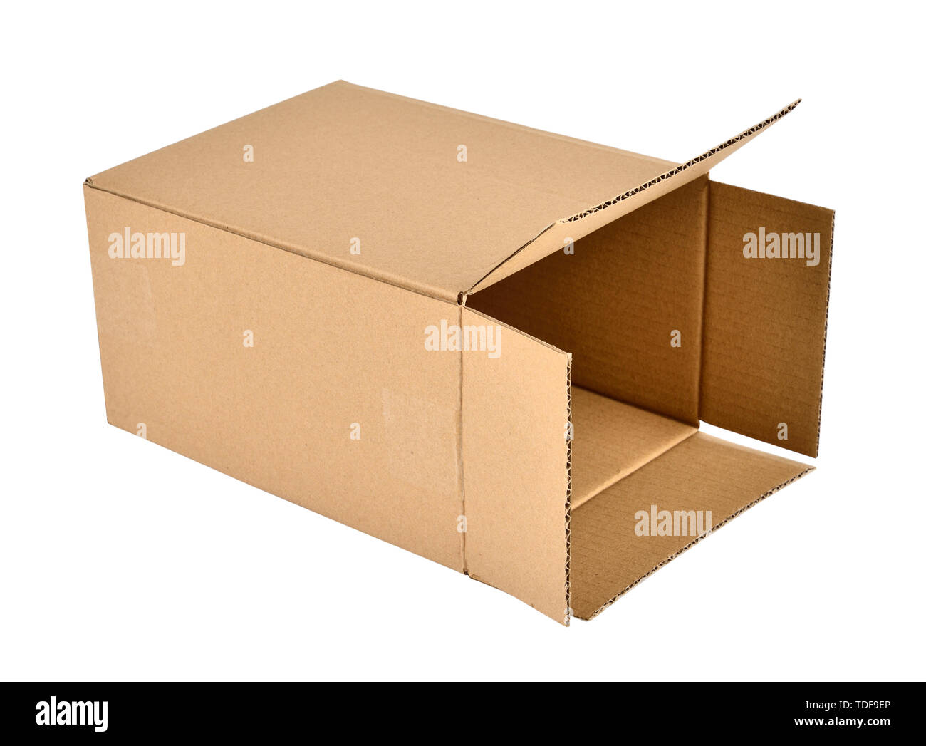 Open carton packaging Stock Photo - Alamy