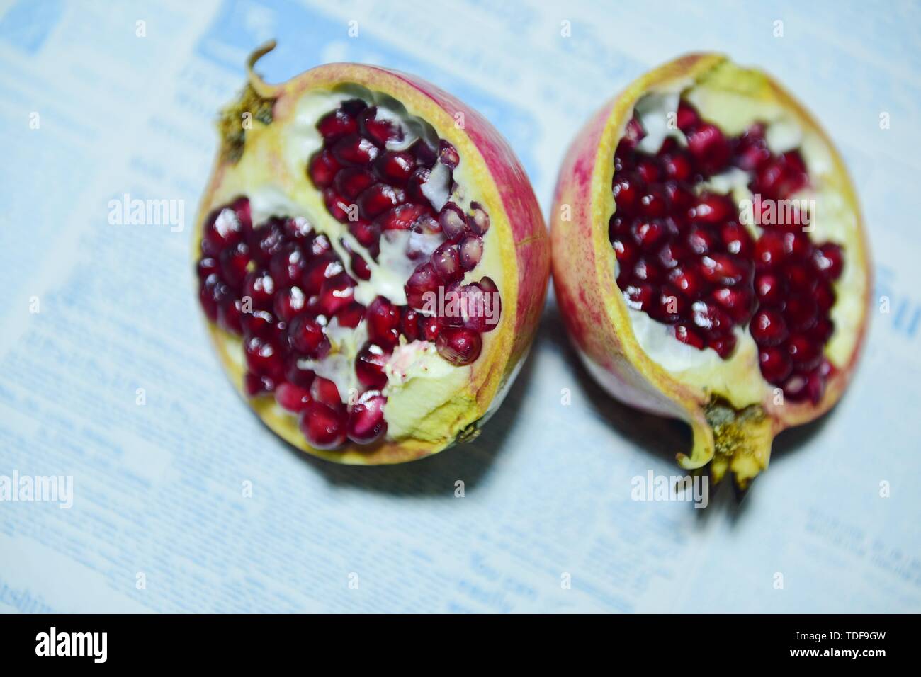 Soft seed pomegranate Stock Photo - Alamy