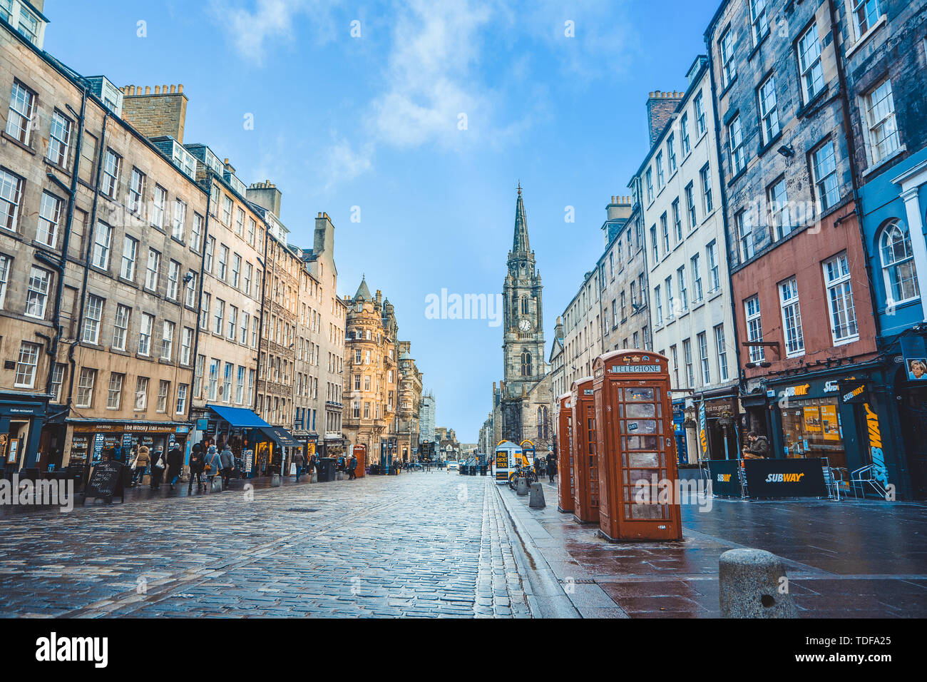 Edinburgh Landmark Attractions: Royal One Stock Photo - Alamy