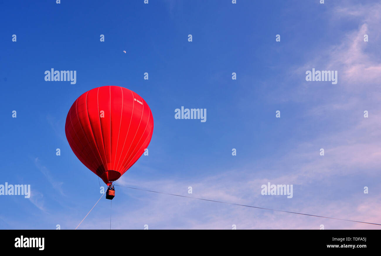 Soaring hot air balloons Stock Photo - Alamy