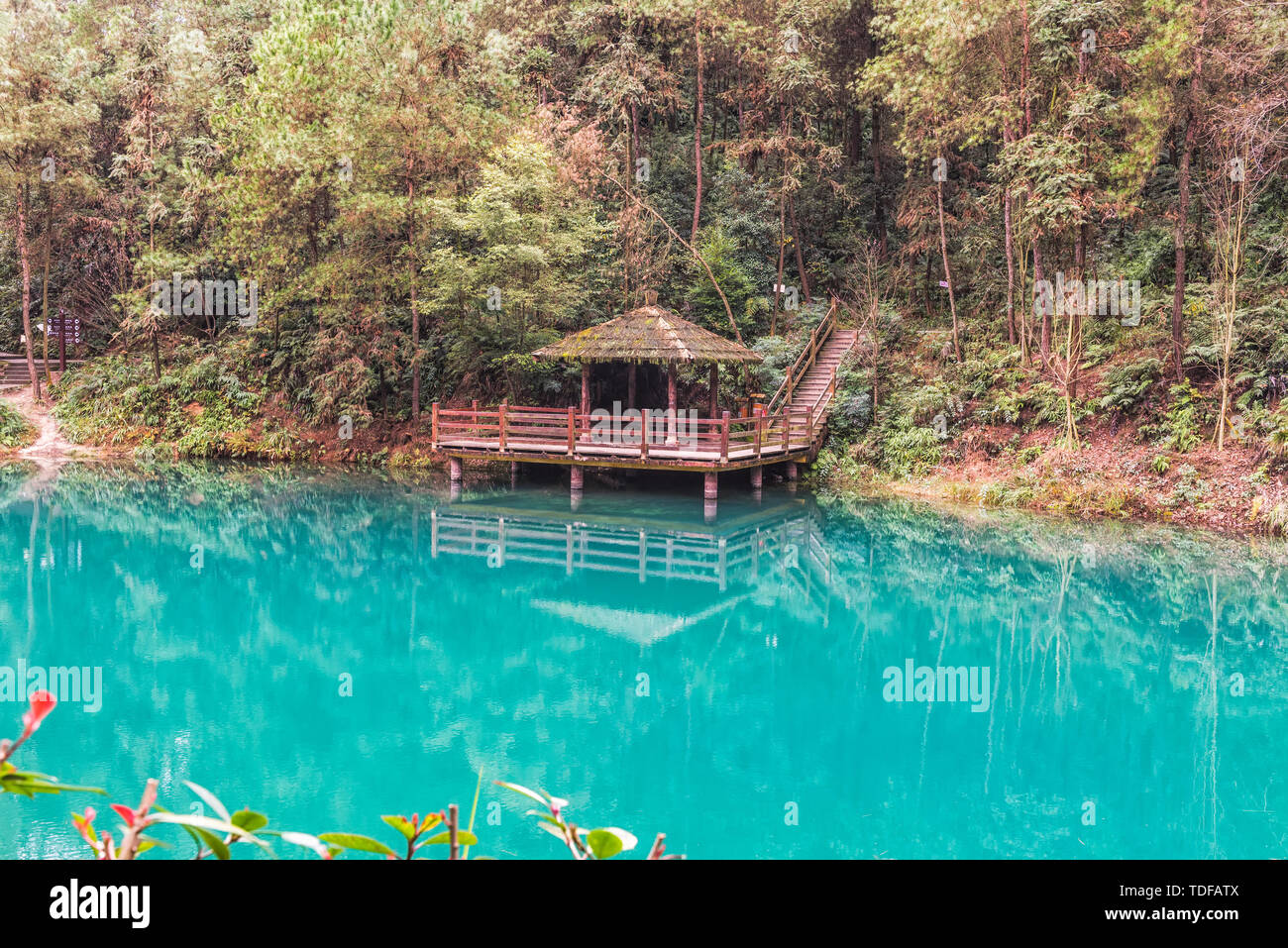 Scenery of Jiufeng Yaochi, Jiufengshan, Chongqing Stock Photo - Alamy