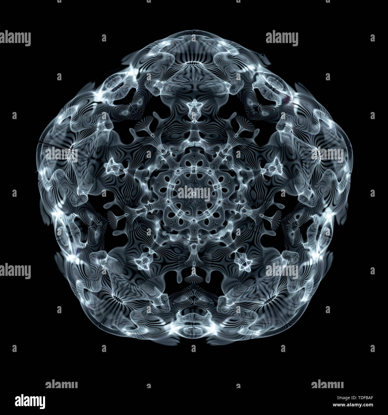 Cymatics patterns hi-res stock photography and images - Alamy