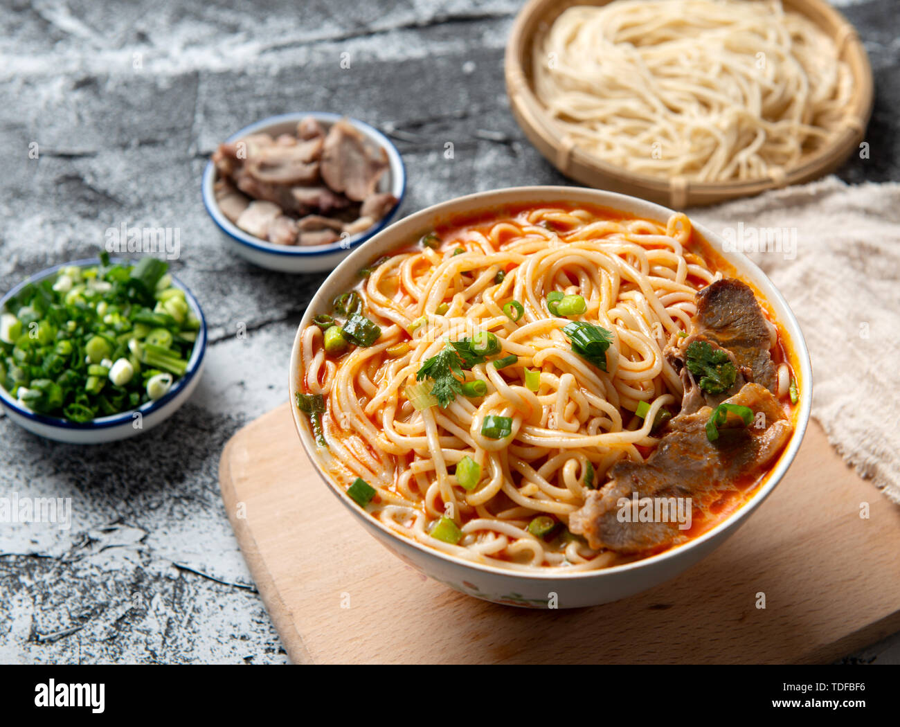 Henan famous food county branded noodles Stock Photo - Alamy