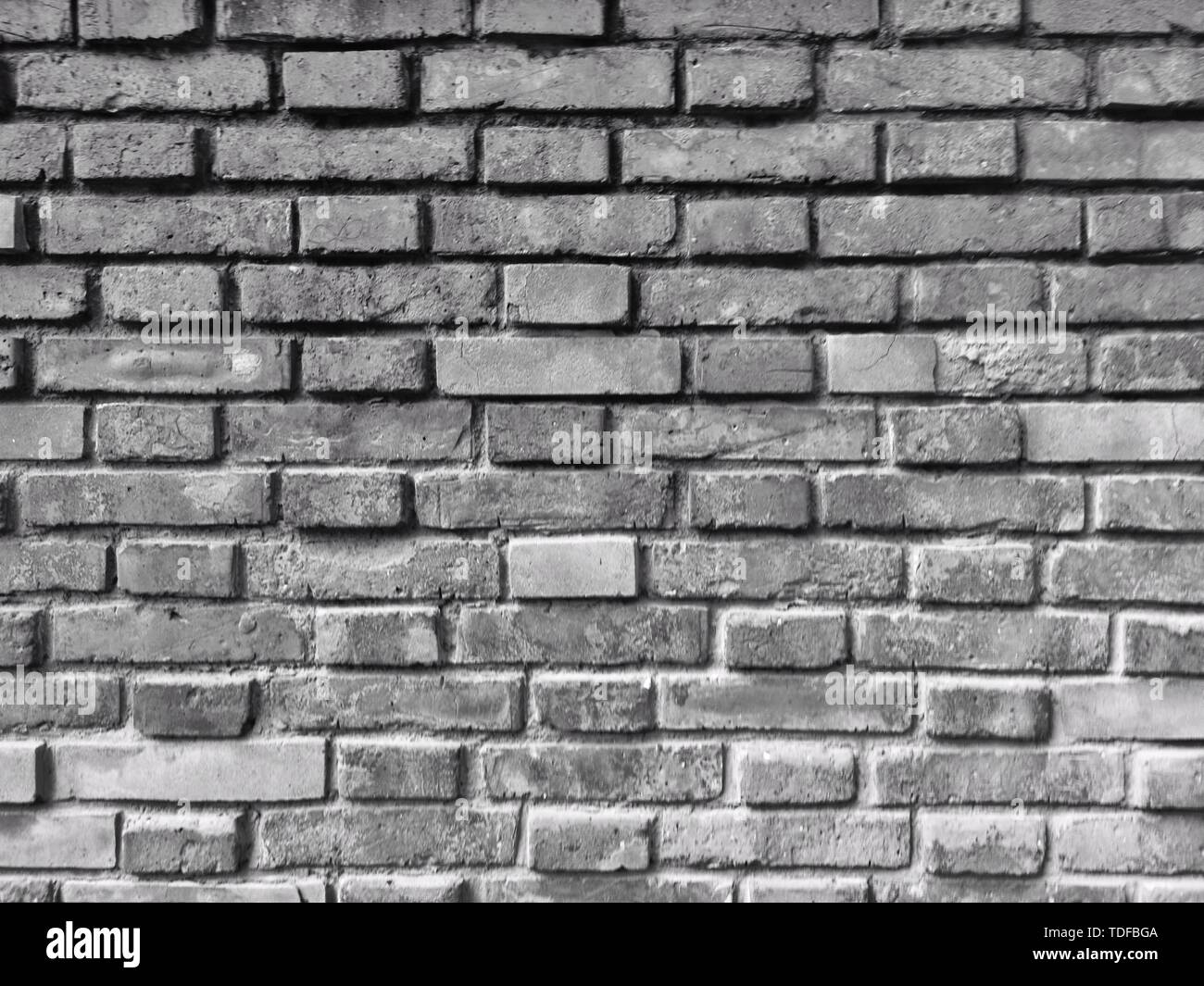Gray old house brick wall background Stock Photo - Alamy