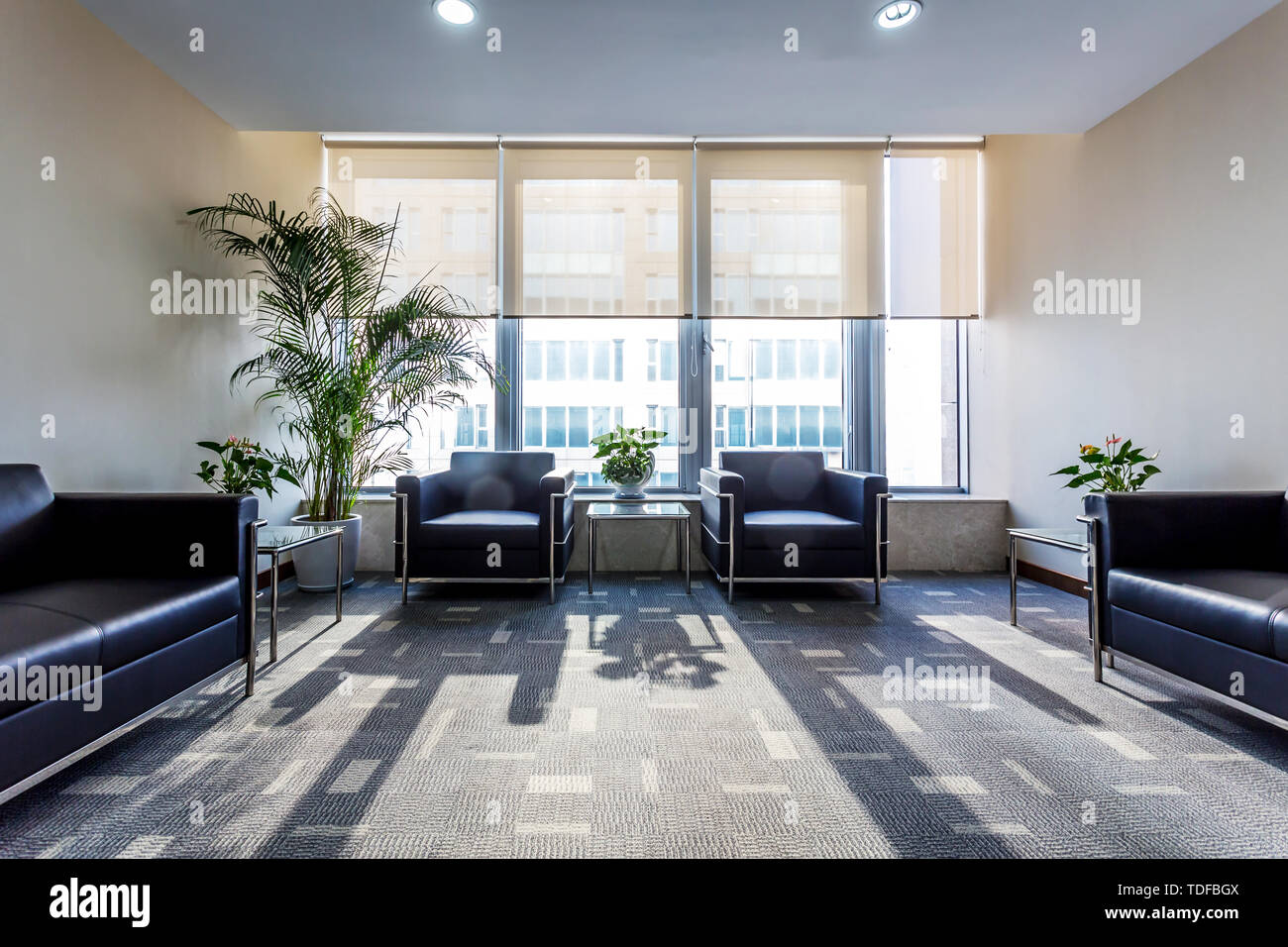 The rest room in modern office building Stock Photo - Alamy