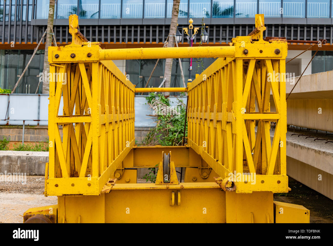 Construction equipment on the site Stock Photo - Alamy